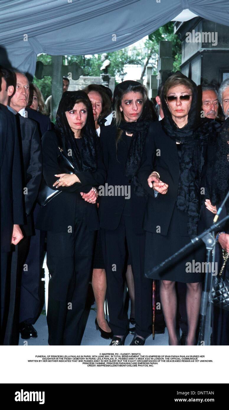 June 16, 2001 - Â© IMAPRESS. PH : CLEMOT / BENITO..FUNERAL OF PRINCESS ...