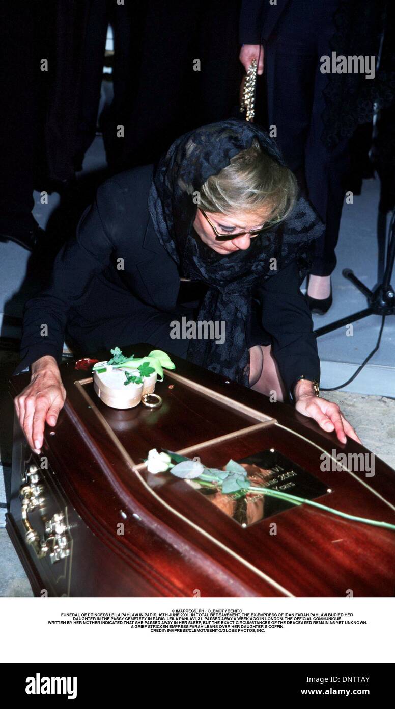 June 16, 2001 - Â© IMAPRESS. PH : CLEMOT / BENITO..FUNERAL OF PRINCESS ...