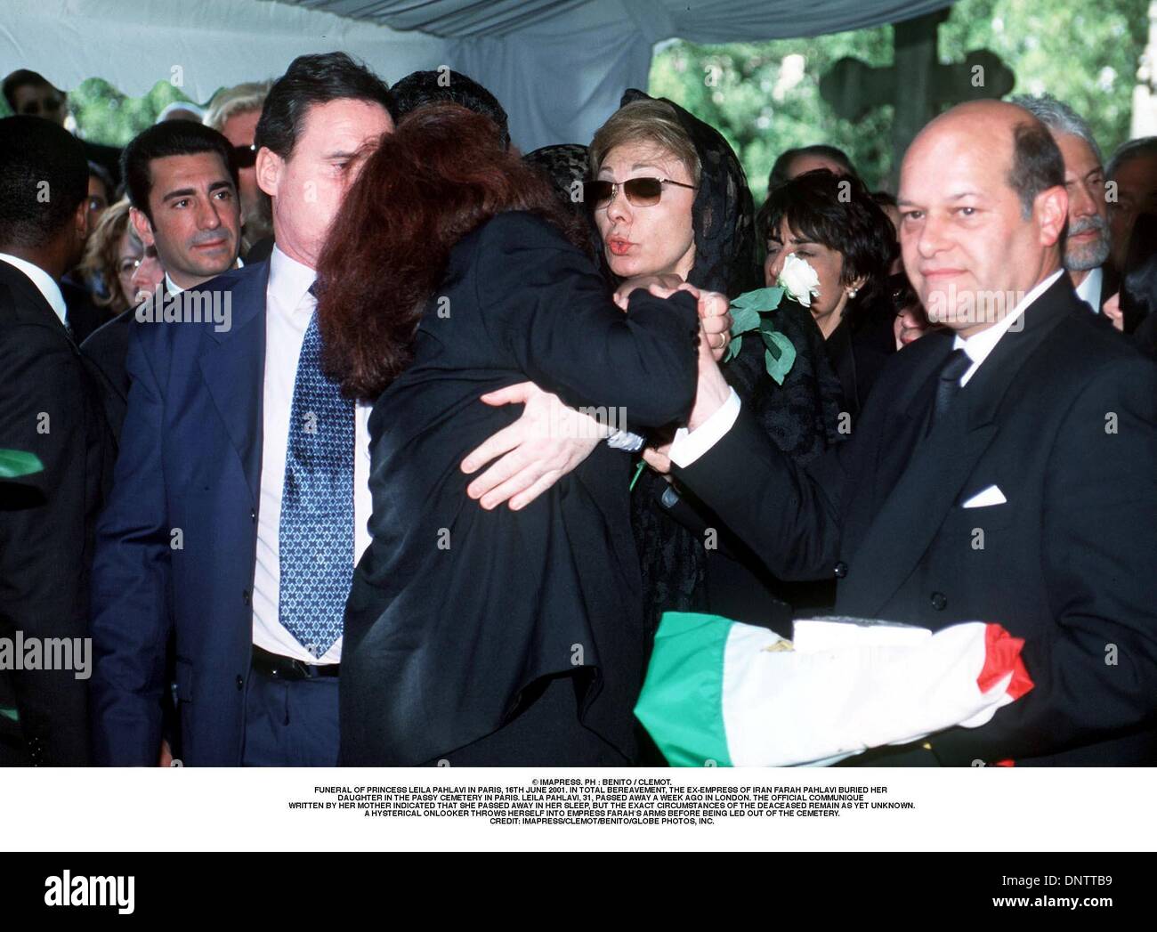 June 16, 2001 - Â© IMAPRESS. PH : BENITO / CLEMOT..FUNERAL OF PRINCESS ...