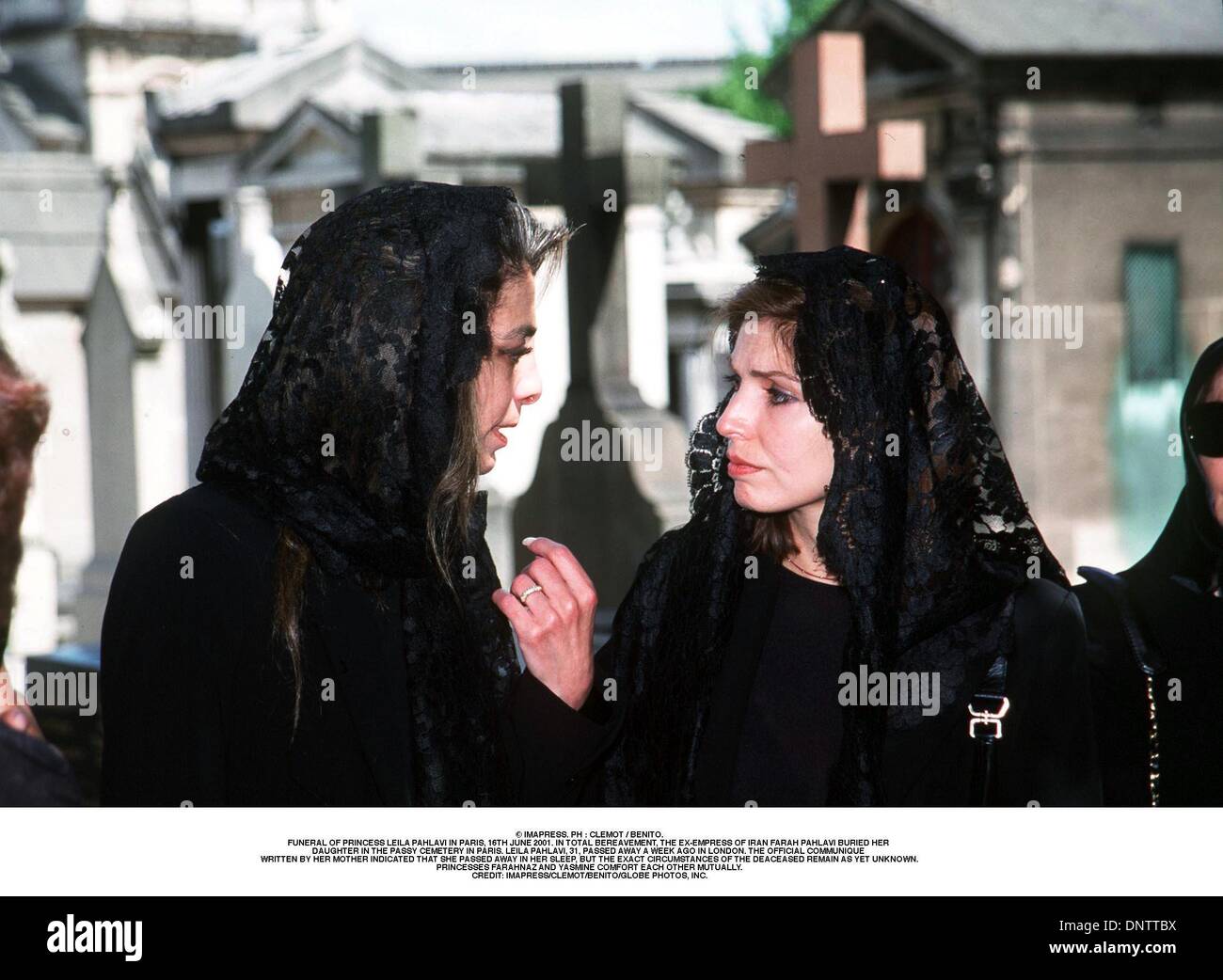 June 16, 2001 - Â© IMAPRESS. PH : CLEMOT / BENITO..FUNERAL OF PRINCESS ...