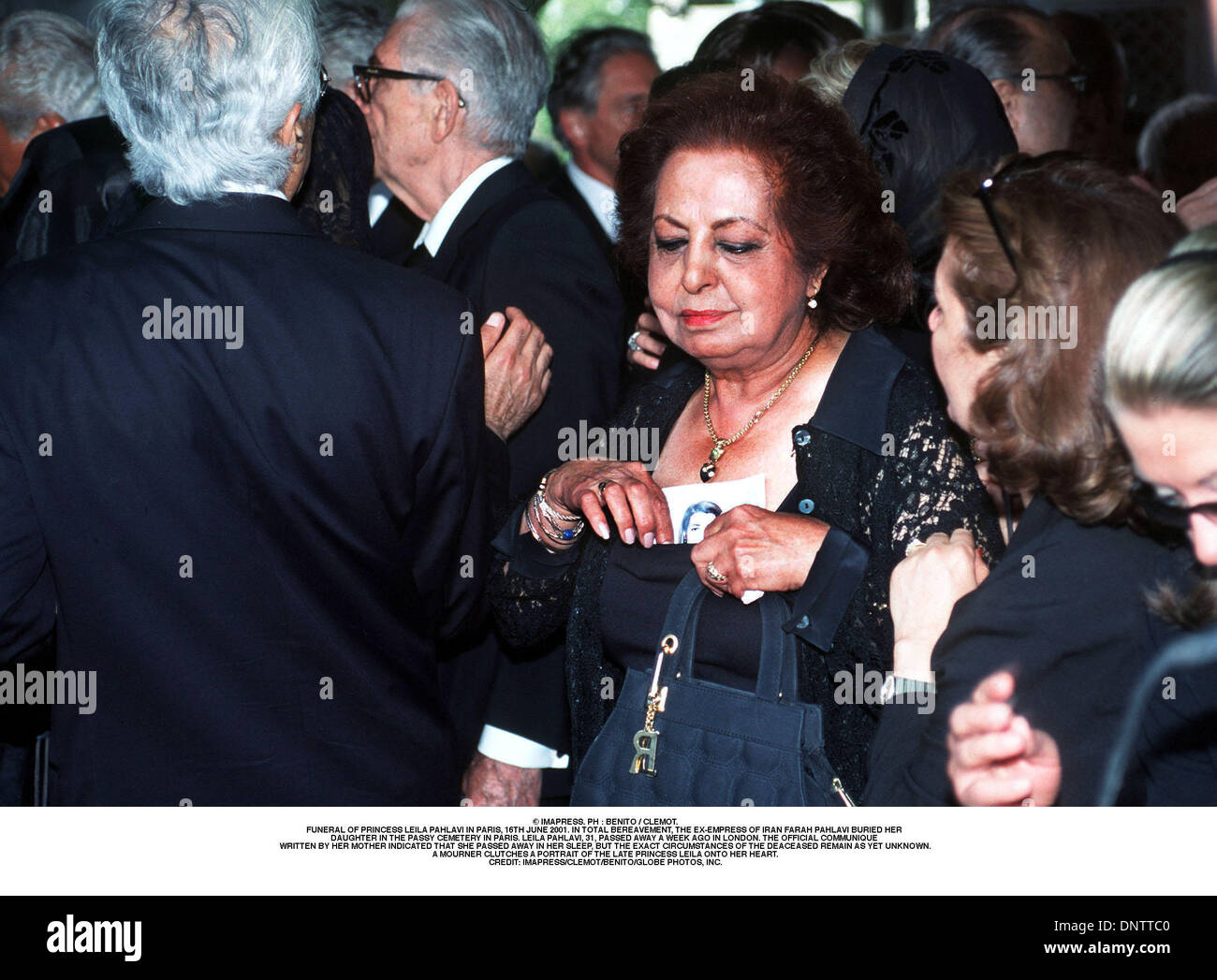 June 16, 2001 - Â© IMAPRESS. PH : BENITO / CLEMOT..FUNERAL OF PRINCESS ...
