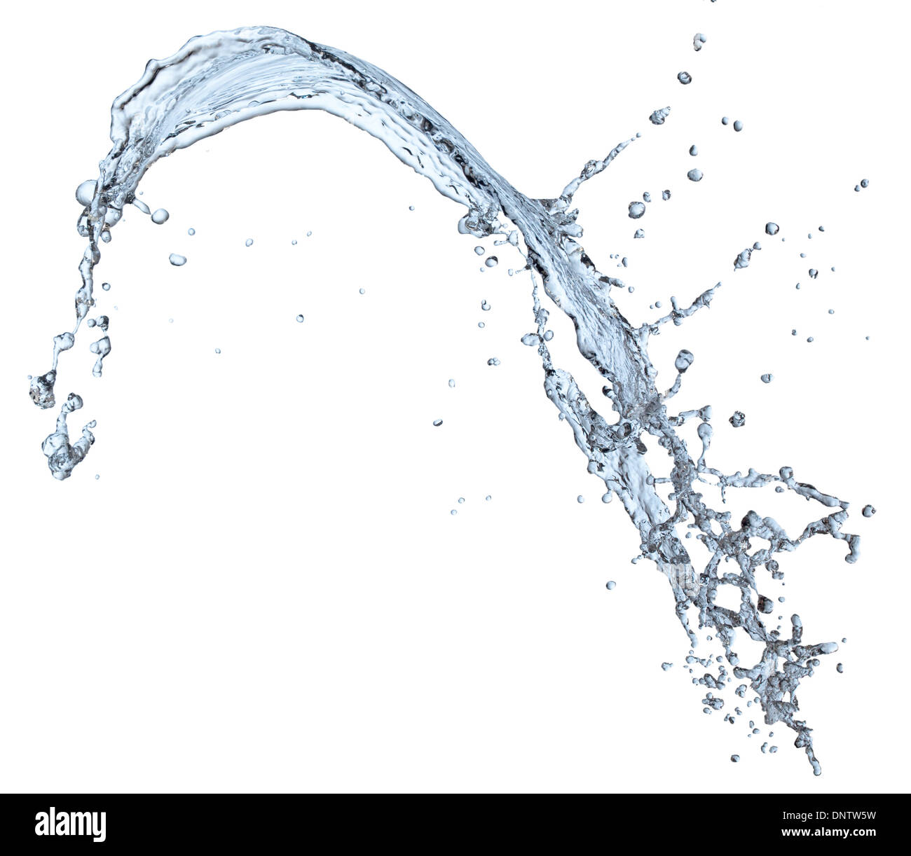 abstract liquid splash isolated on white background Stock Photo - Alamy