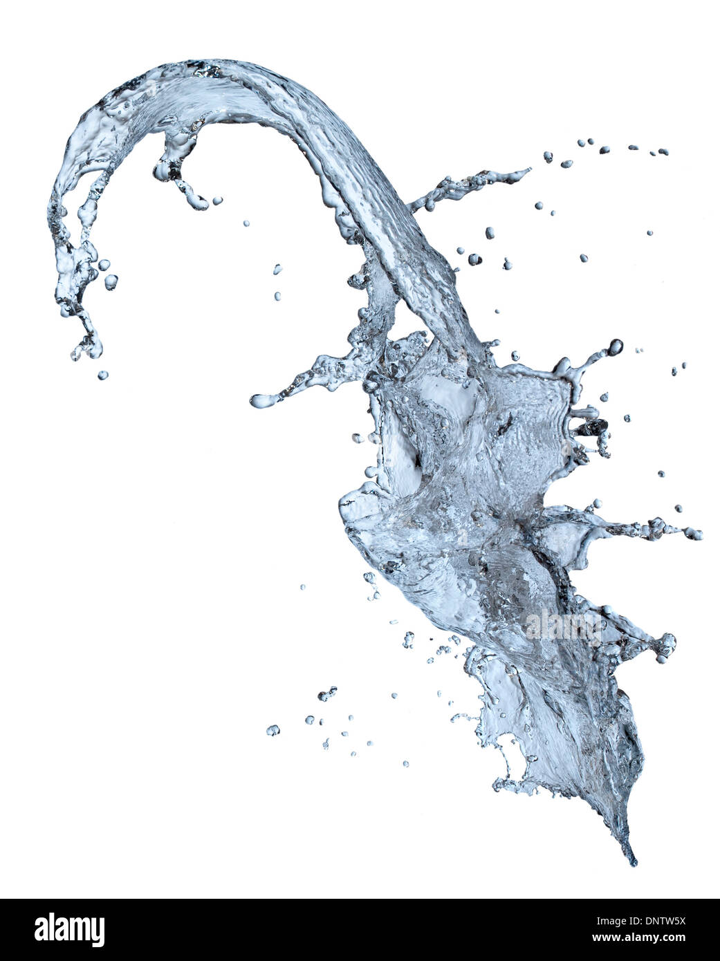 abstract liquid splash isolated on white background Stock Photo - Alamy