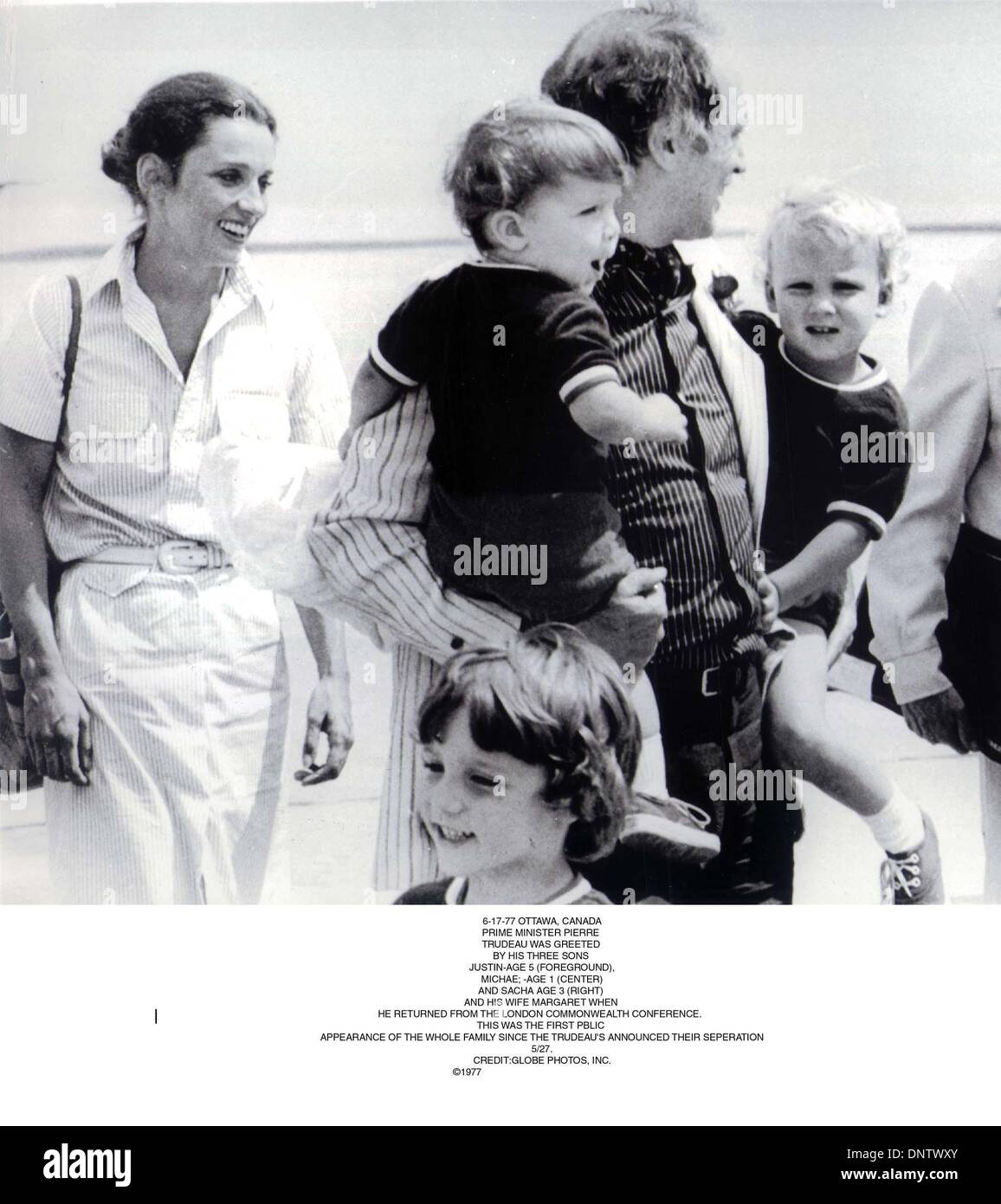 Margaret trudeau wife pierre trudeau hi-res stock photography and ...