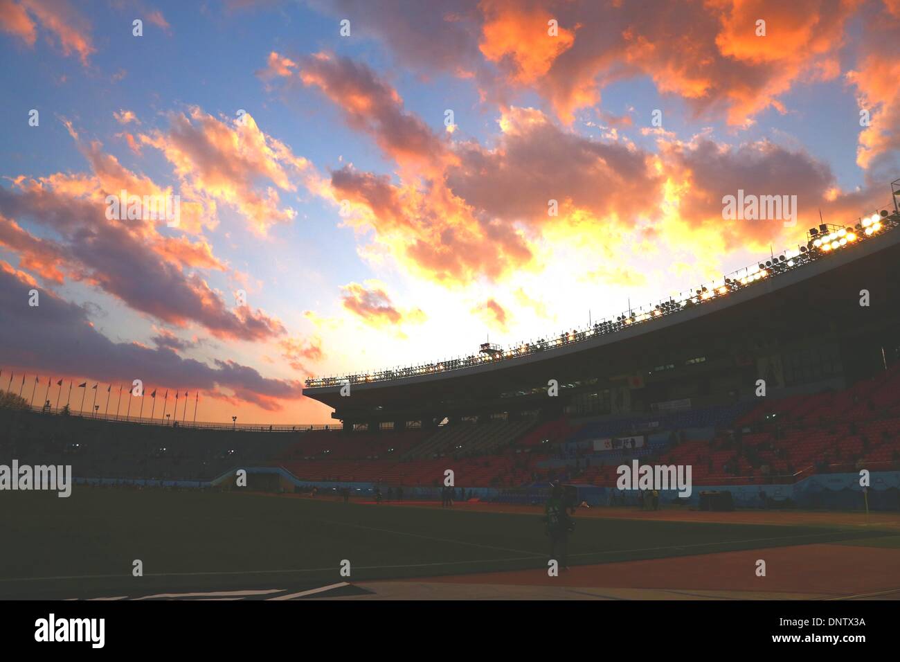 Tokyo, Japan. 1st Jan, 2014. National Stadium Football / Soccer : A ...