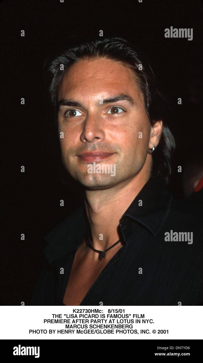 Aug. 15, 2001 - K22730HMc: 8/15/01.THE ''LISA PICARD IS FAMOUS'' FILM ...