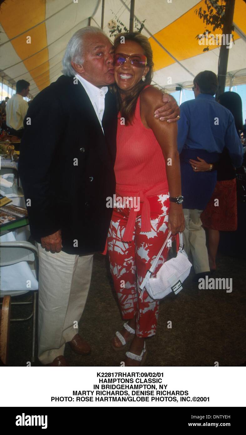 Sept. 2, 2001 - K22817RHART:09/02/01.HAMPTONS CLASSIC.IN BRIDGEHAMPTON ...