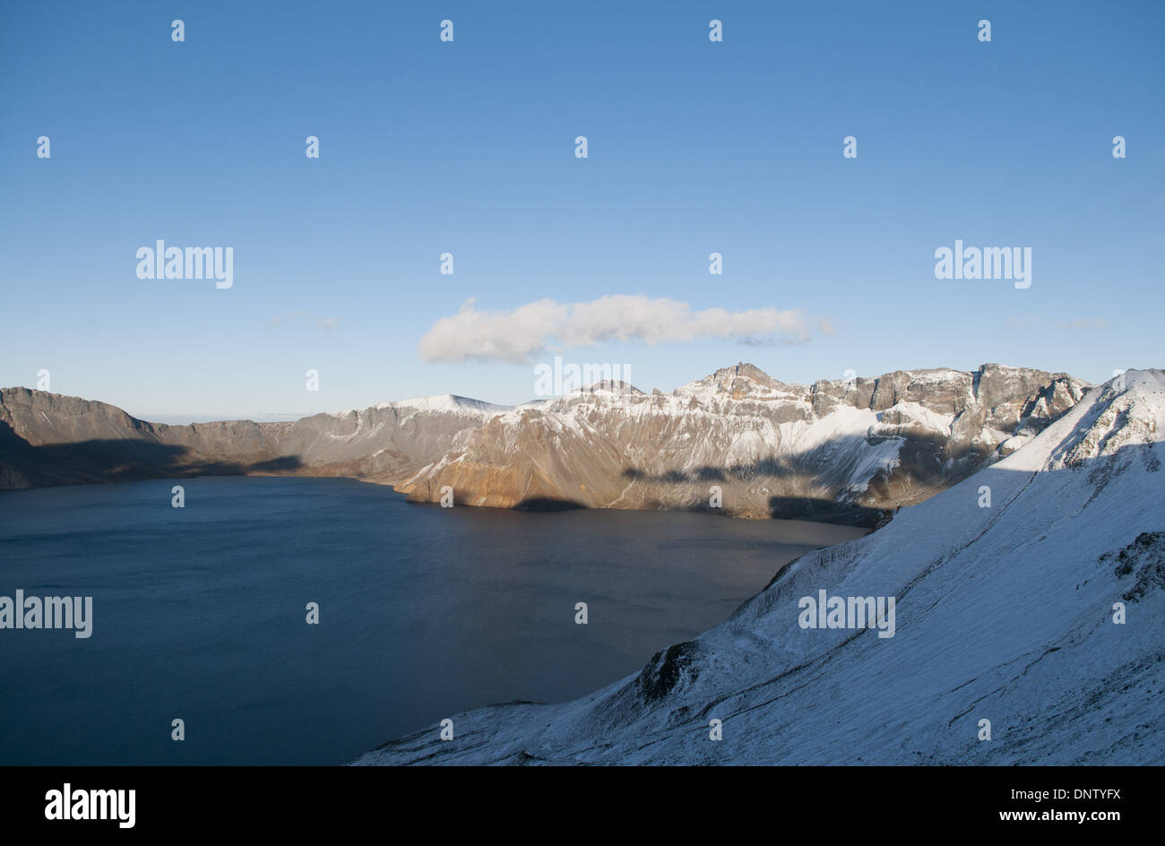 The Chinese Mountain of Changbai, Paektu, or Baektu Mountain is an ...