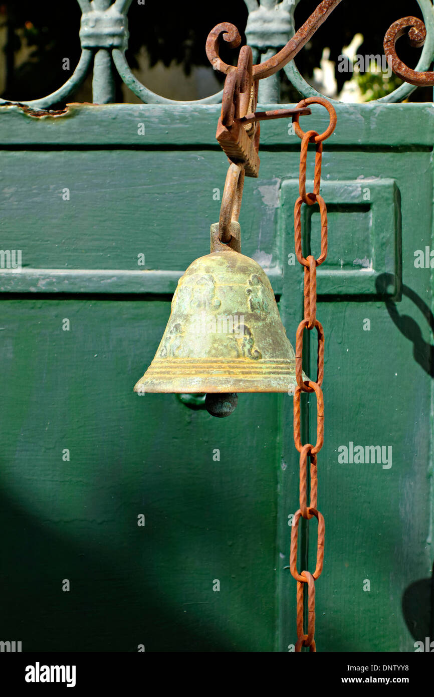 Brass bell hi-res stock photography and images - Alamy