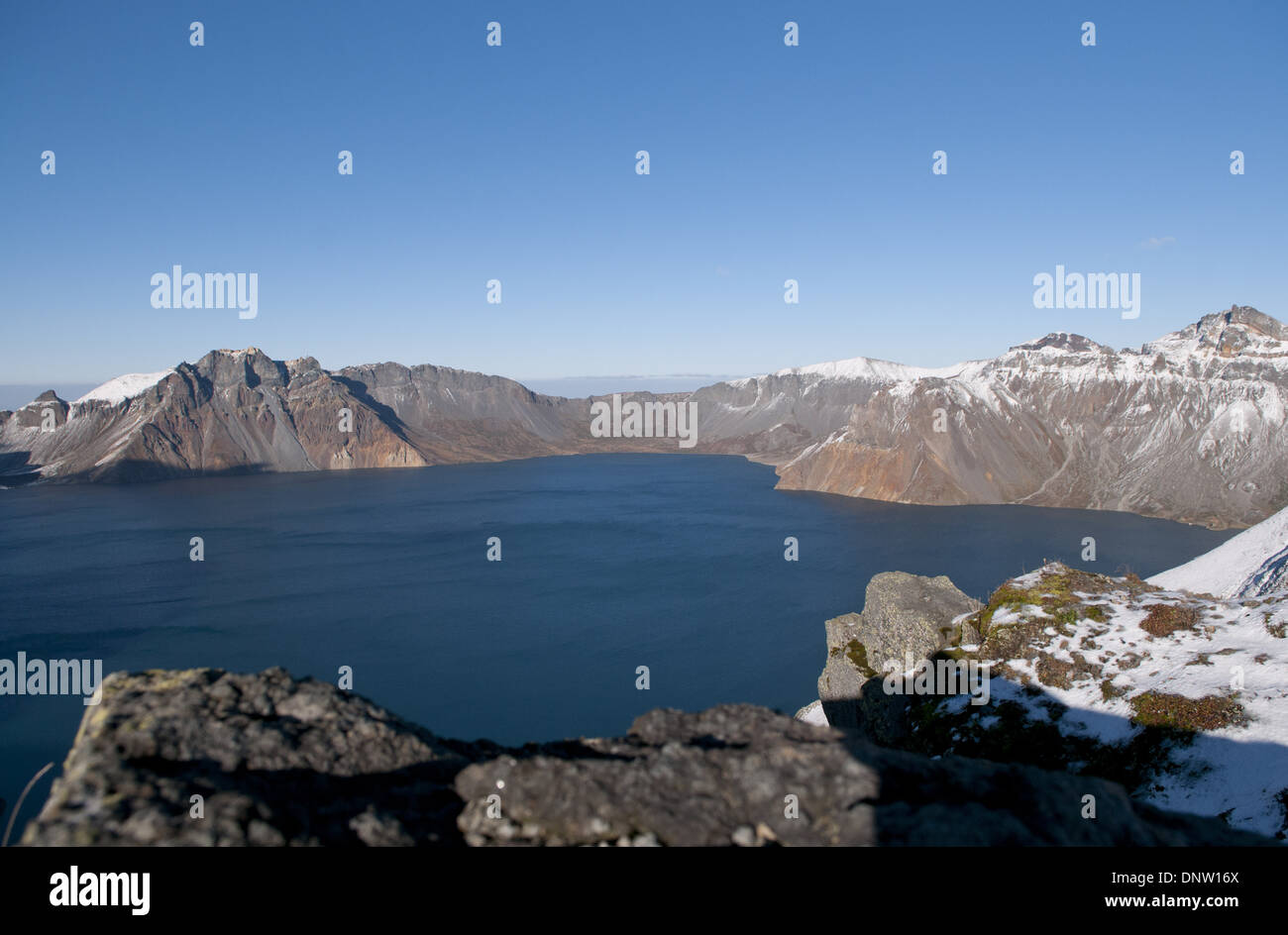 The Chinese Mountain of Changbai, Paektu, or Baektu Mountain is an ...