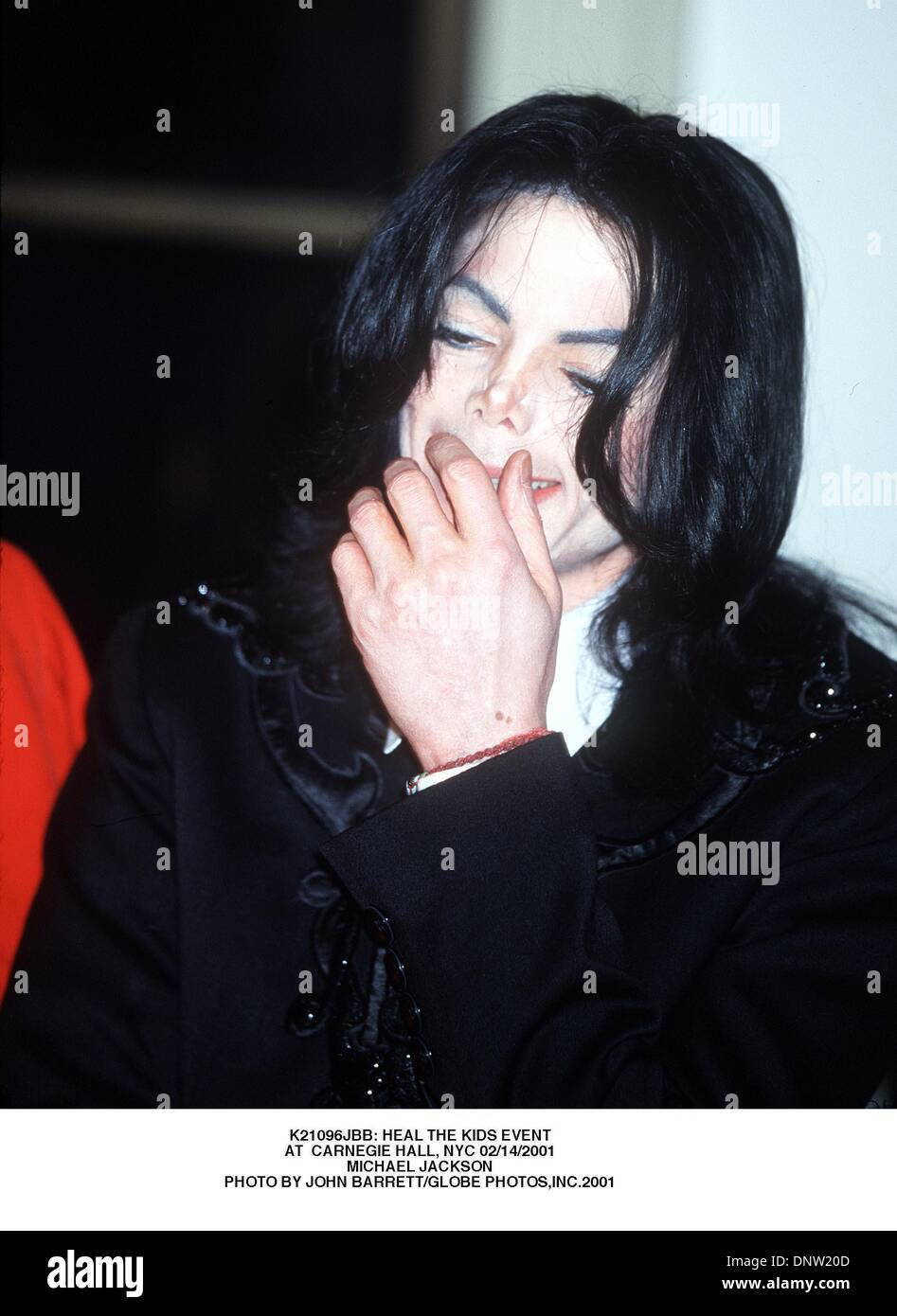 Feb. 14, 2001 - K21096JBB: HEAL THE KIDS EVENT.AT CARNEGIE HALL, NYC 02 ...