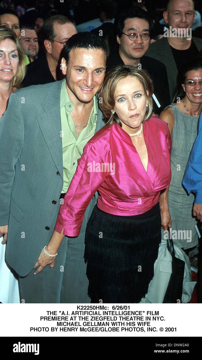 June 26, 2001 - K22250HMc: 6/26/01.THE ''A.I. ARTIFICIAL INTELLIGENCE ...