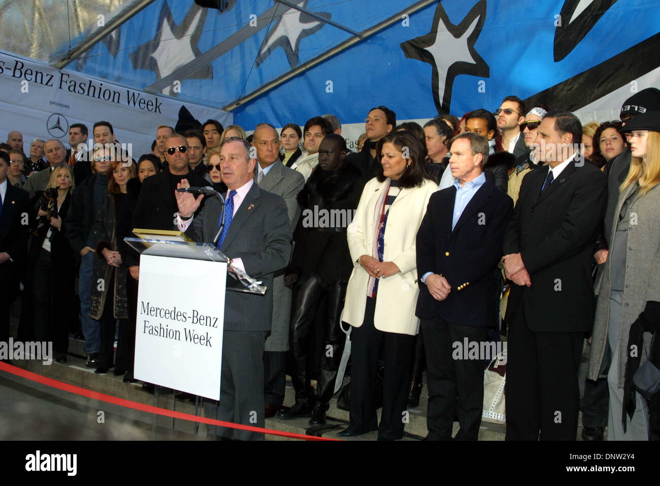 Feb. 8, 2002 - K24028JBB: MAYOR MICHAEL BLOOMBERG RIBBON CUTTING ...