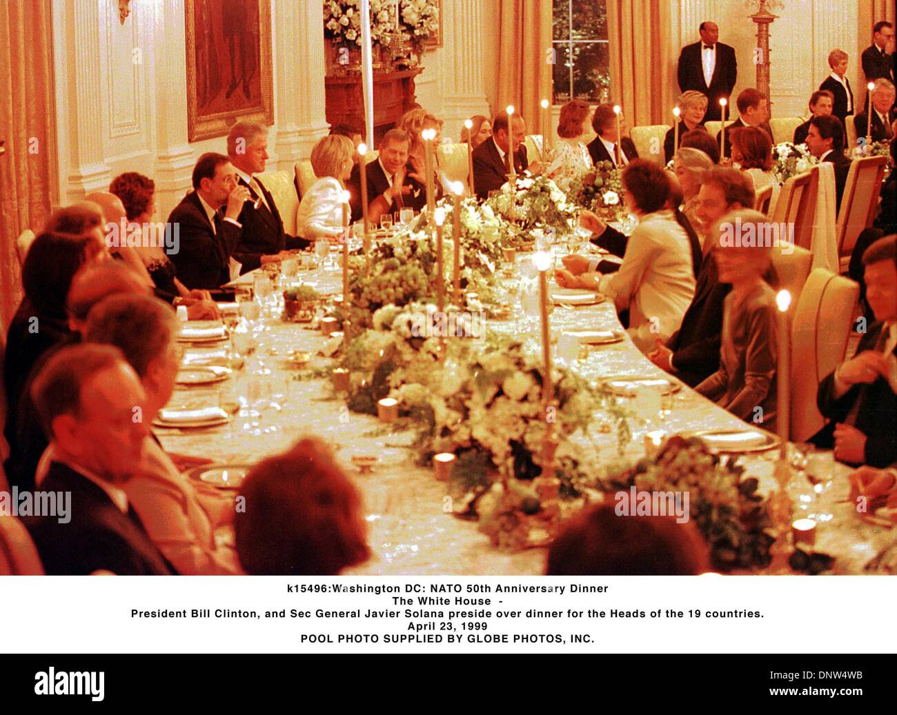 Apr. 23, 1999 - K15496 04/23/99.Washington DC: NATO 50th Anniversary ...