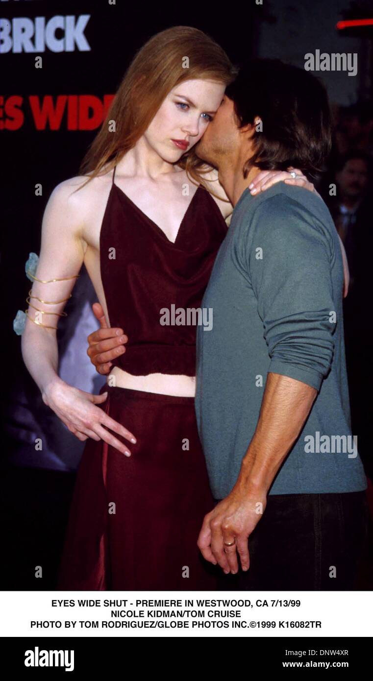 July 13, 1999 - EYES WIDE SHUT-PREMIERE IN WESTWOOD, CA. 7/31/99.NICOLE ...