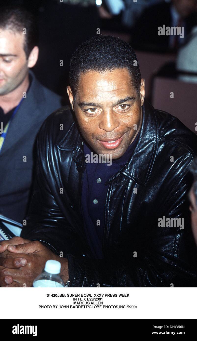 Jan. 23, 2001 - 31420JBB: SUPER BOWL XXXV PRESS WEEK.IN FL. 01/23/2001 ...