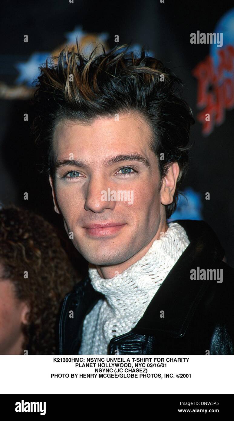 Jc chasez 2001 hi-res stock photography and images - Alamy