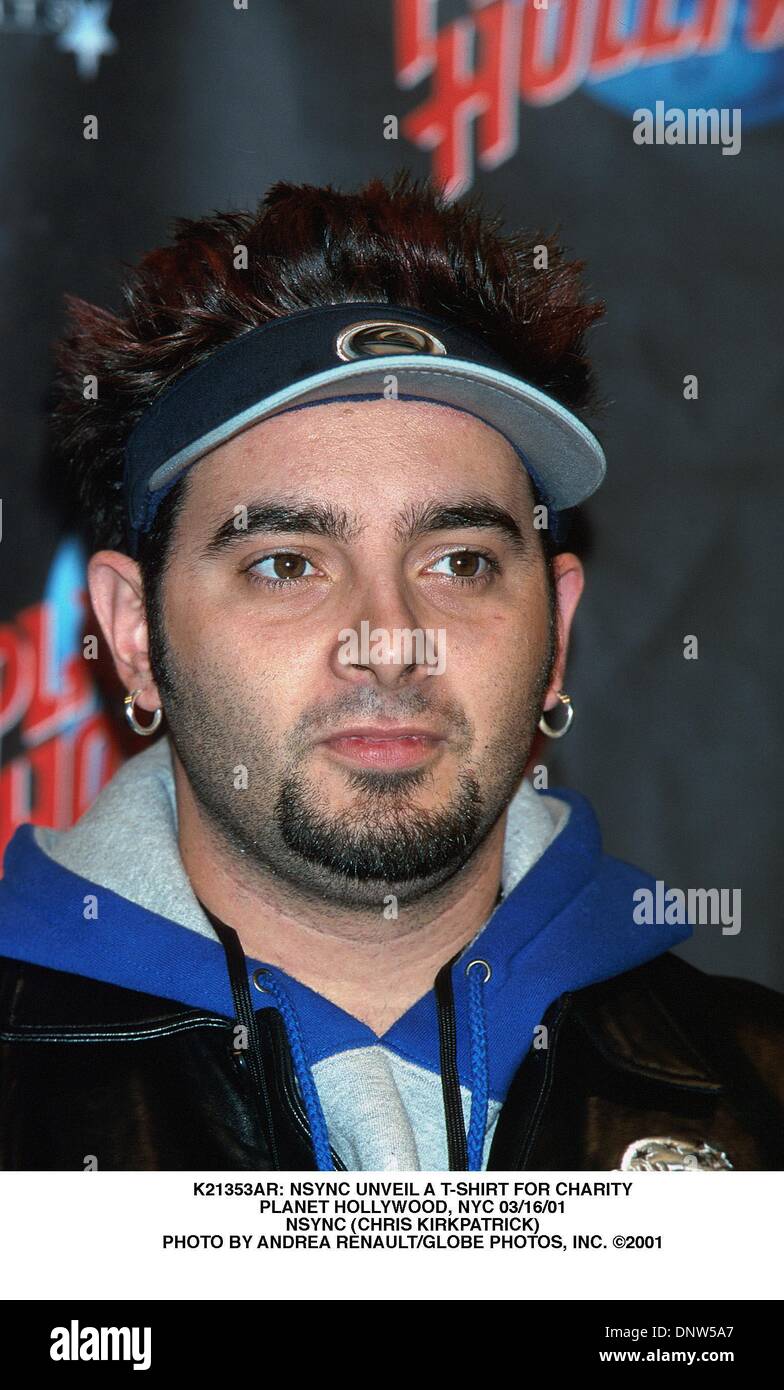 Mar. 18, 2001 - K21353AR: NSYNC UNVEIL A T-SHIRT FOR CHARITY.PLANET ...
