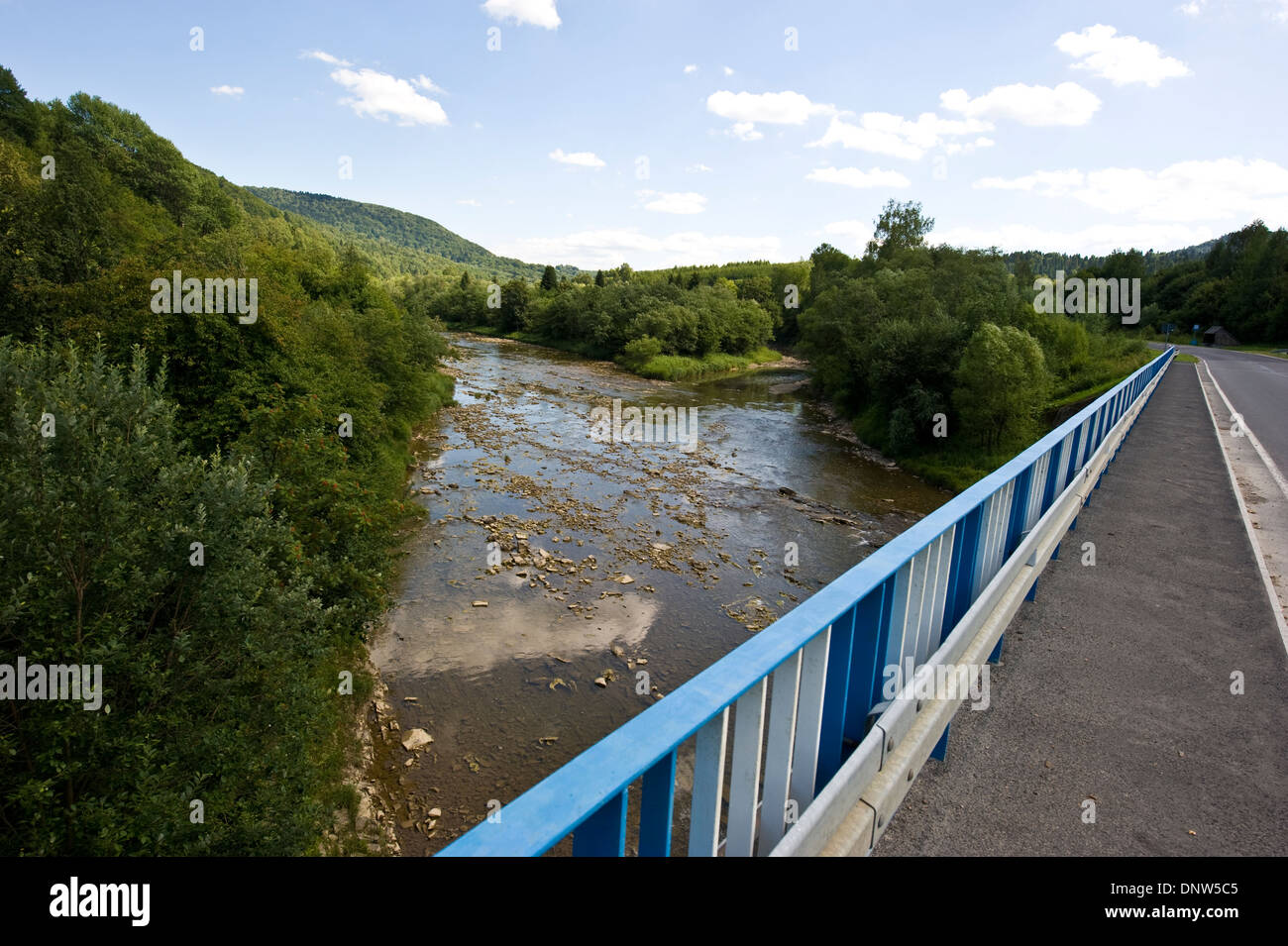 The San river in Subcarpathian Voivodship, SE Poland Stock Photo - Alamy
