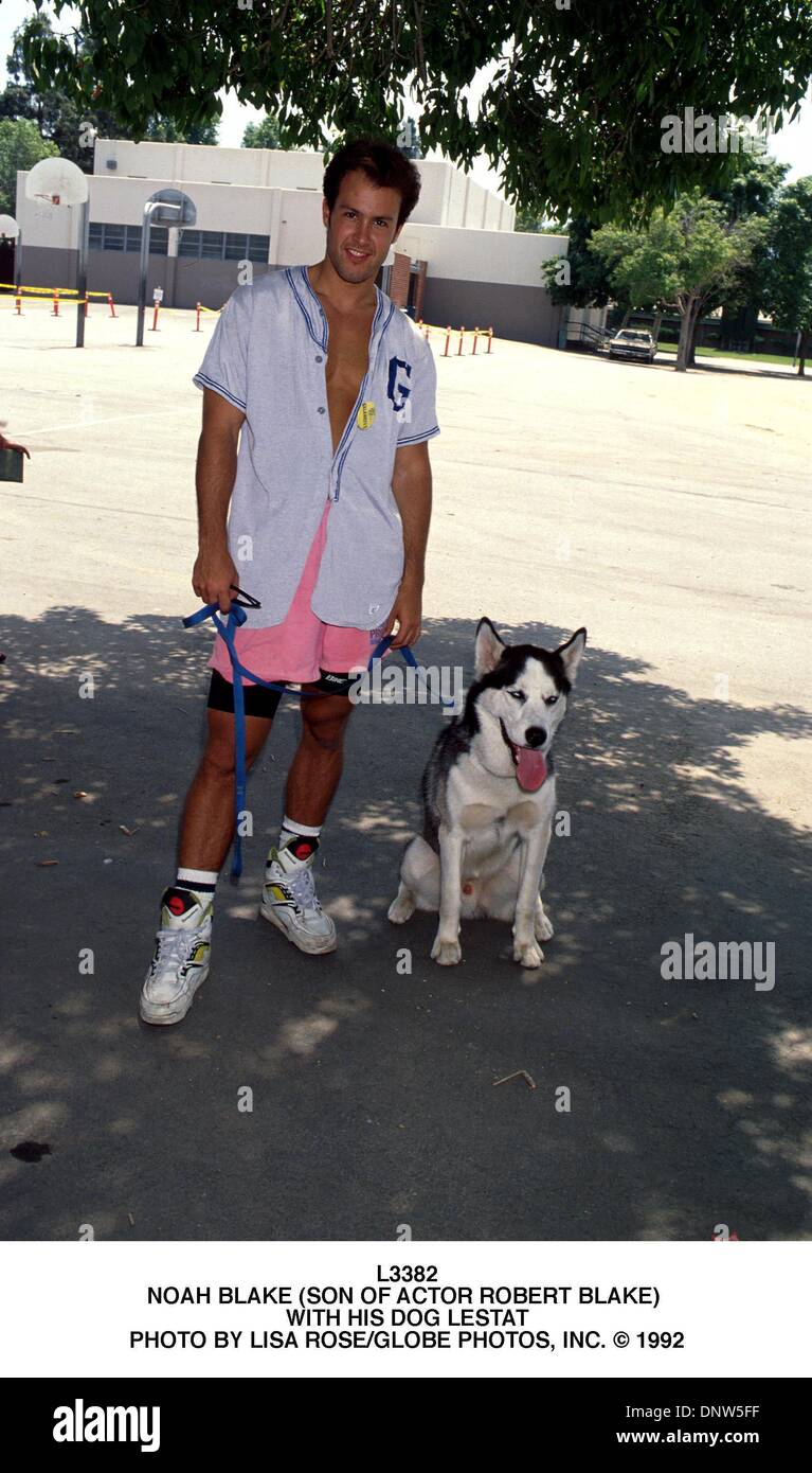 May 7, 2001 - L3382.NOAH BLAKE (SON OF ACTOR ROBERT BLAKE) .WITH HIS ...
