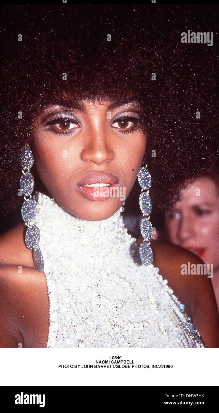 May 29 2001 L0840 Naomi Campbell John Barrett 1990 Credit Image