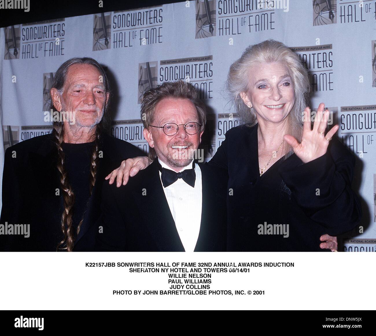 June 14, 2001 - K22157JBB SONWRITERS HALL OF FAME 32ND ANNUAL AWARDS ...