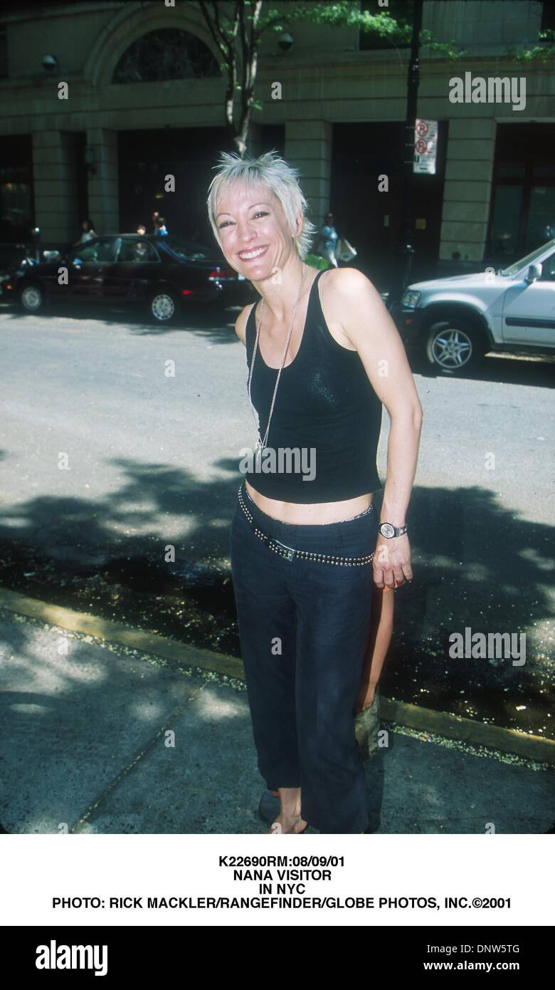 Aug. 9, 2001 - K22690RM:08/09/01.NANA VISITOR.IN NYC. RICK MACKLER ...