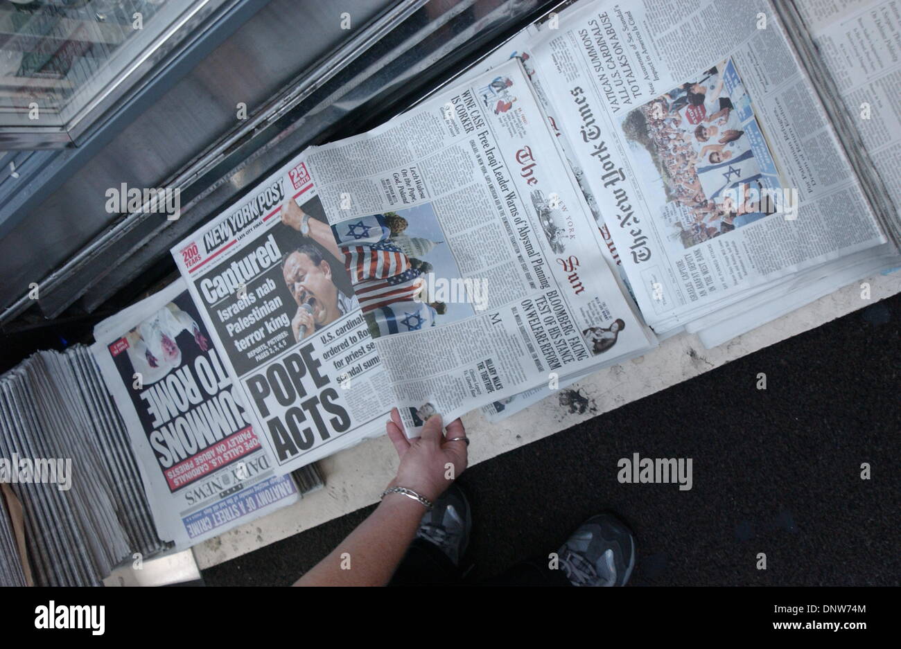 New york sun newspaper hi-res stock photography and images - Alamy