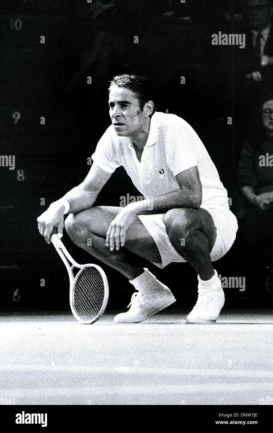 June 12, 1972 - ''NO BREAK IN 25 YEARS OF SERVICE''.TENNIS KING PANCHO ...