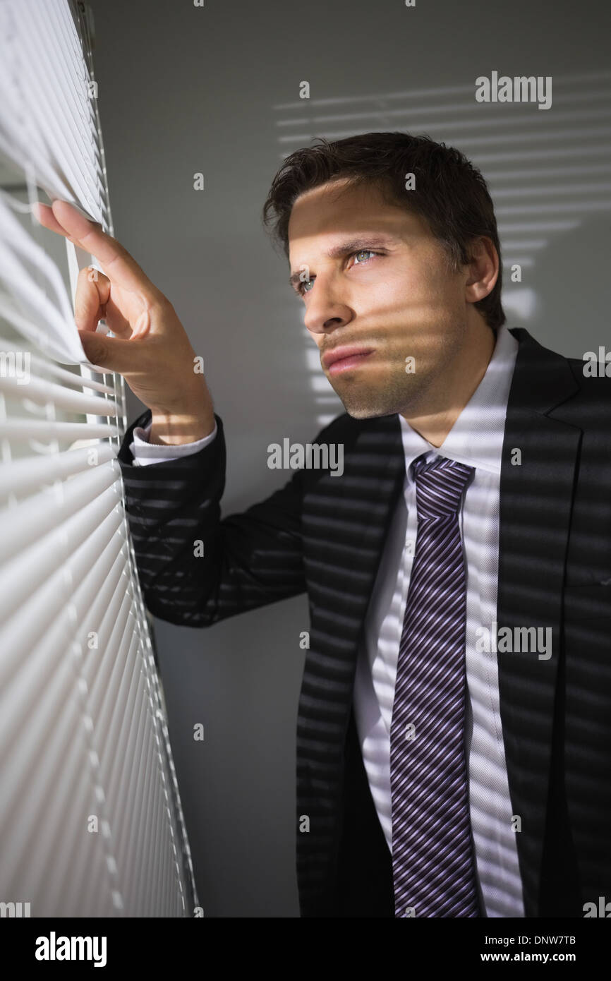 Stylish man blinds hi-res stock photography and images - Alamy