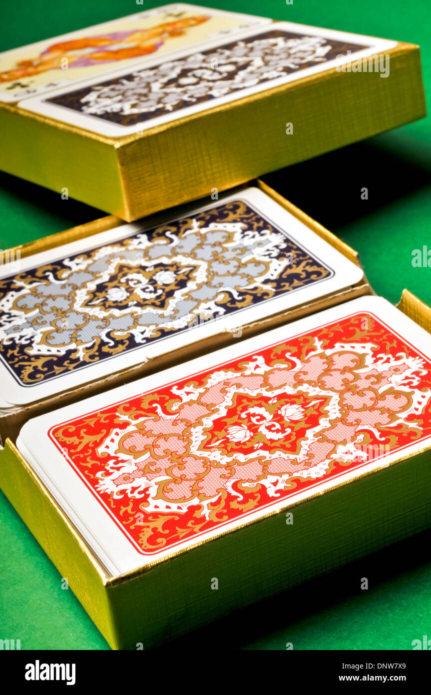 Playing card back side hi-res stock photography and images - Alamy