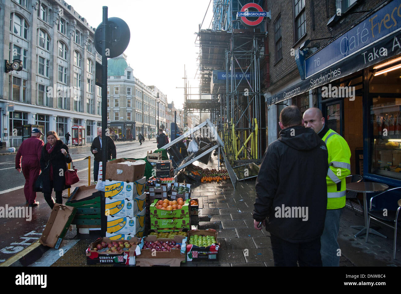 Goodge street station hi-res stock photography and images - Alamy