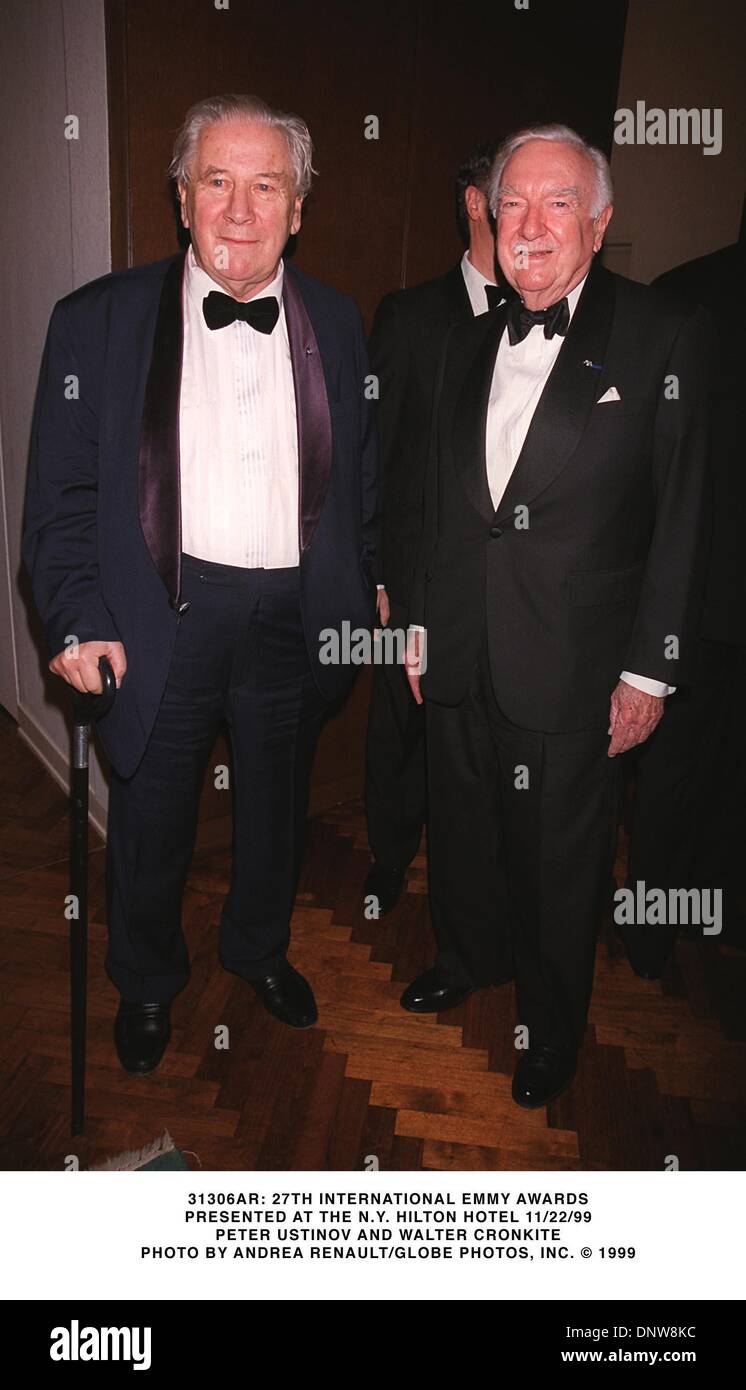 Nov. 22, 1999 - 31306AR 22NOV99.27TH INTERNATIONAL EMMY AWARDS ...