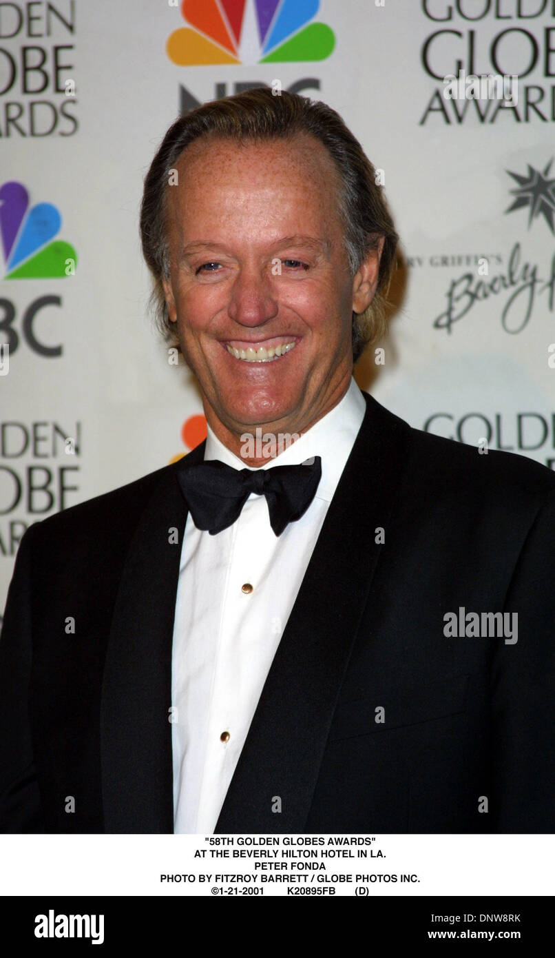 Jan. 21, 2001 - ''58TH GOLDEN S AWARDS''.AT THE BEVERLY HILTON HOTEL IN ...