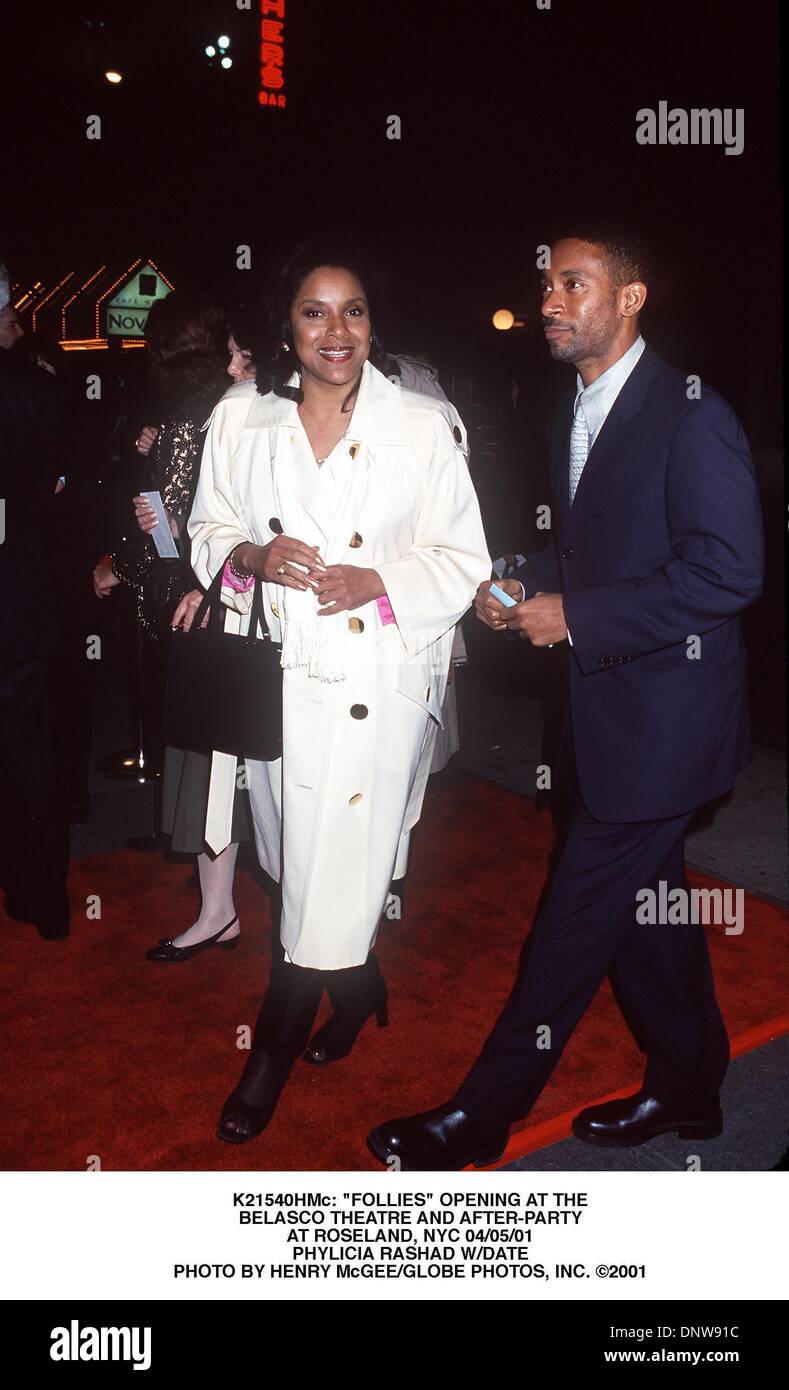 Apr. 5, 2001 - K21540HMc: ''FOLLIES'' OPENING AT THE. BELASCO THEATRE ...