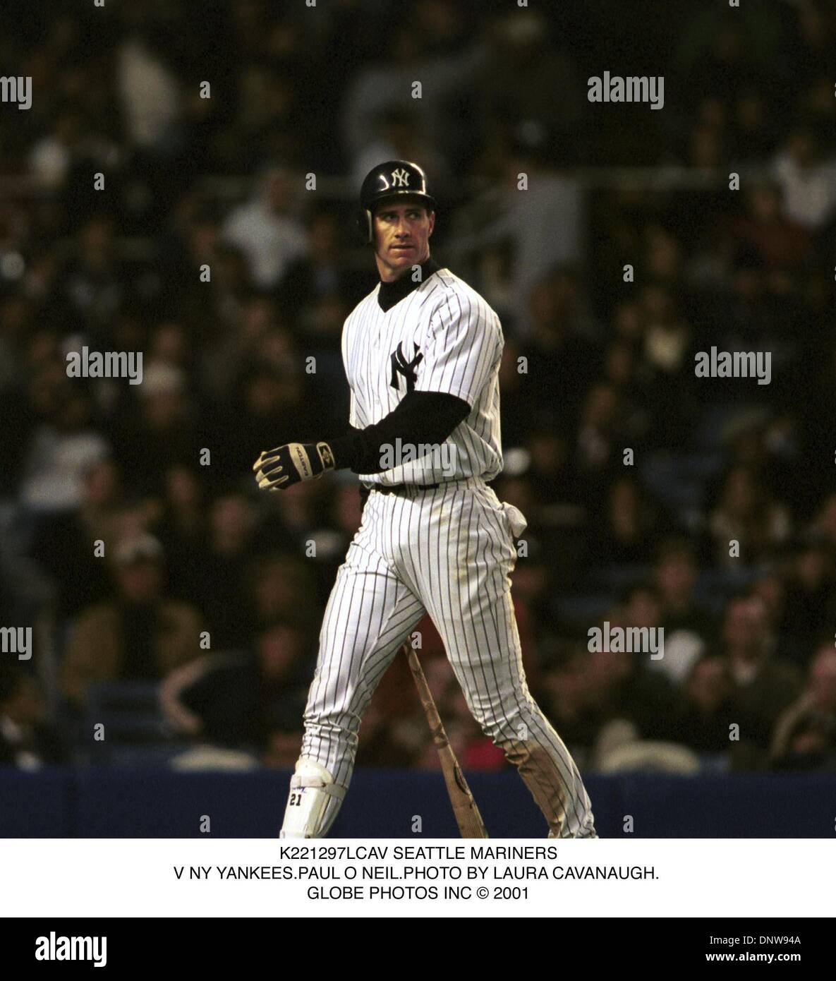 Apr. 24, 2001 - K221297LCAV SEATTLE MARINERS.V NY YANKEES.PAUL O NEIL ...