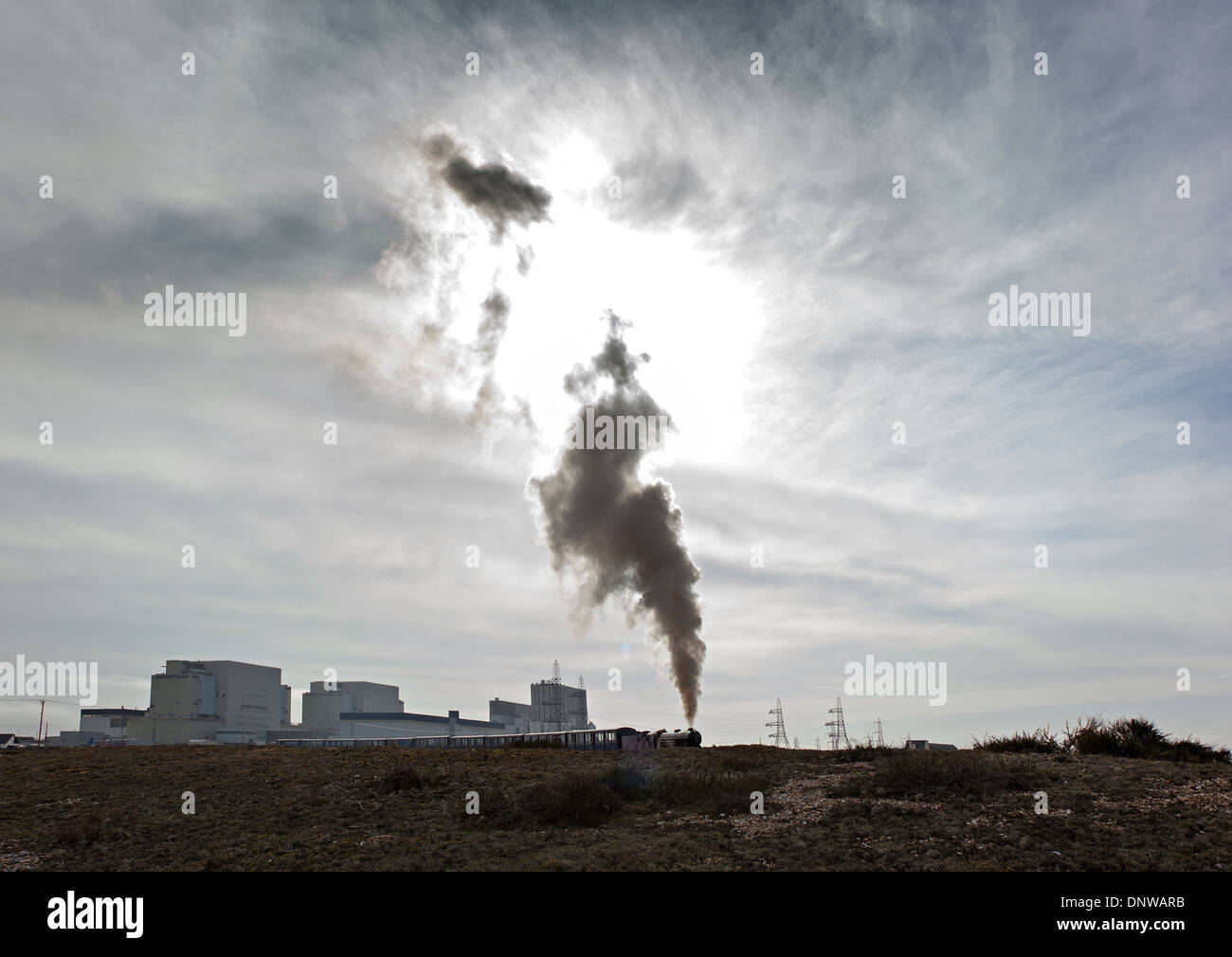 Nuclear power station train hi-res stock photography and images - Alamy
