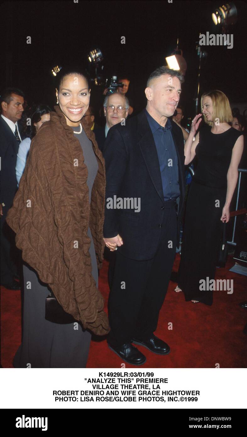 Mar. 1, 1999 - K14929LR:03/01/99.''ANALYZE THIS'' PREMIERE.VILLAGE ...