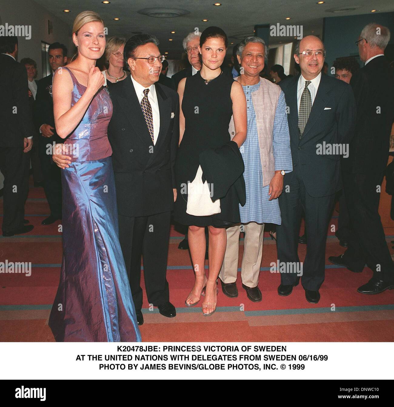 June 16, 1999 - K20478JBE: PRINCESS VICTORIA OF SWEDEN.AT THE UNITED ...