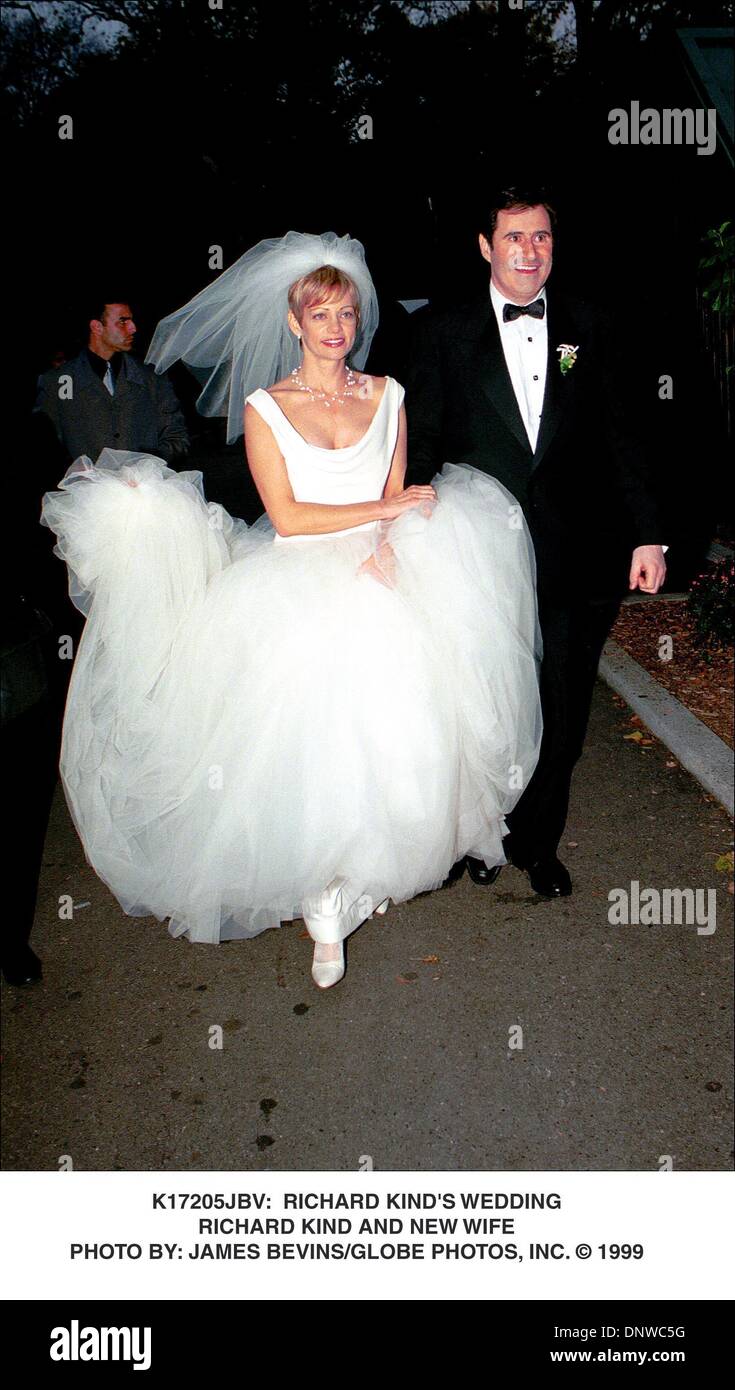 Nov. 13, 1999 - K17205JBV: RICHARD KIND'S WEDDING.RICHARD KIND AND NEW ...