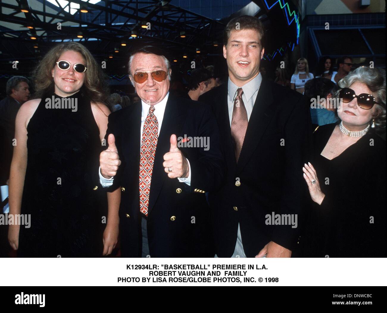 Robert vaughn and family hi-res stock photography and images - Alamy