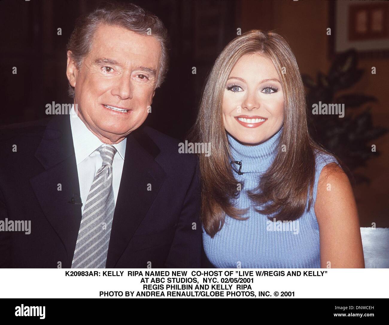 Regis And Kelly 2001
