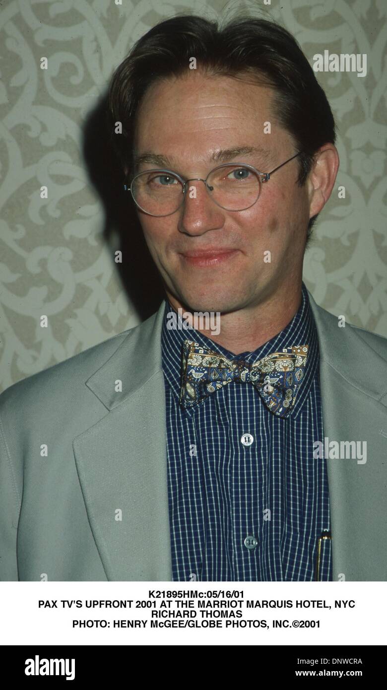 May 13, 2001 - K21895HMc:05/16/01.PAX TV'S UPFRONT 2001 AT THE MARRIOT ...