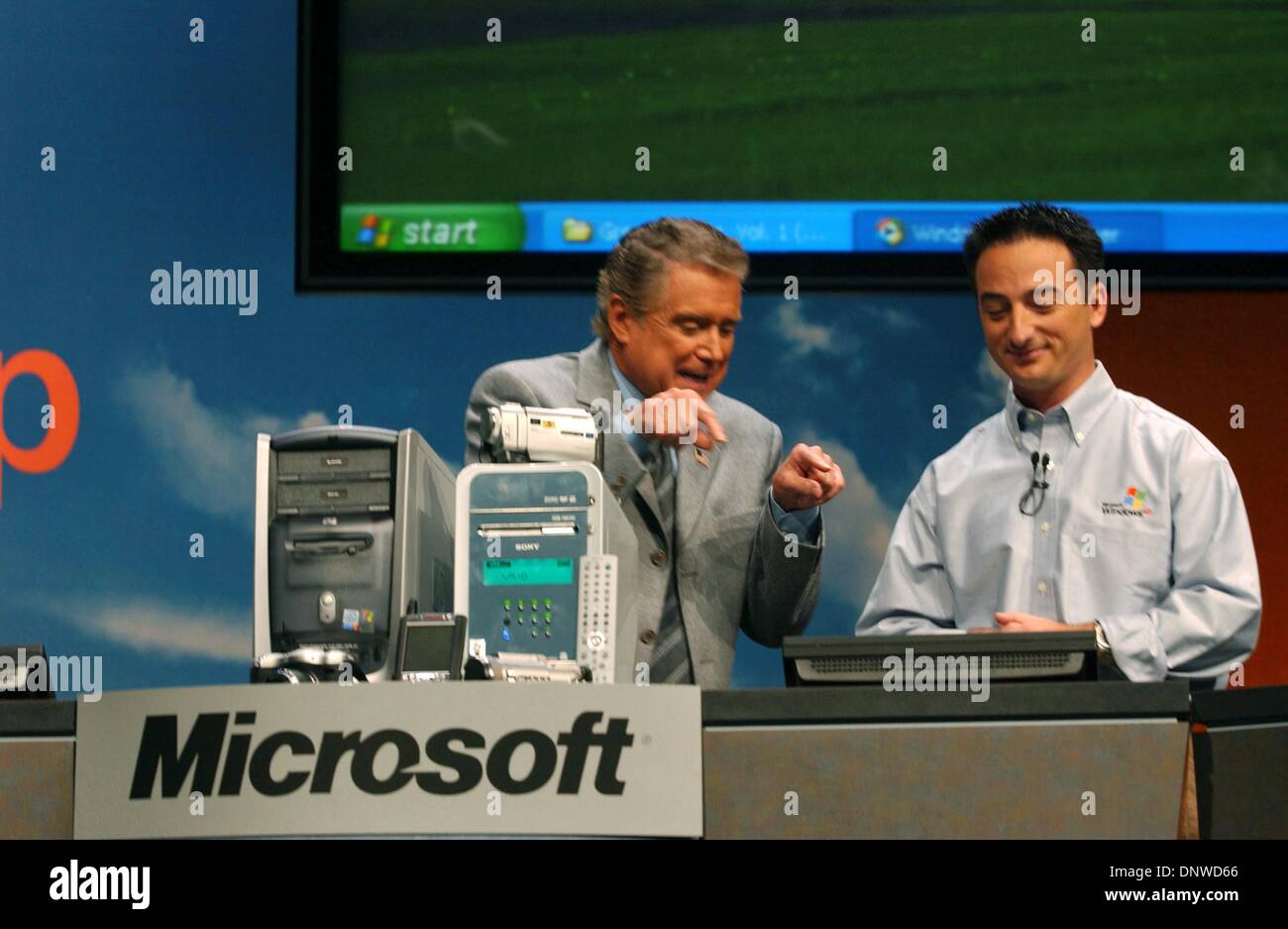 Oct. 25, 2001 - K23217AR: MICROSOFT INTRODUCES WINDOWS XP AT THE ...