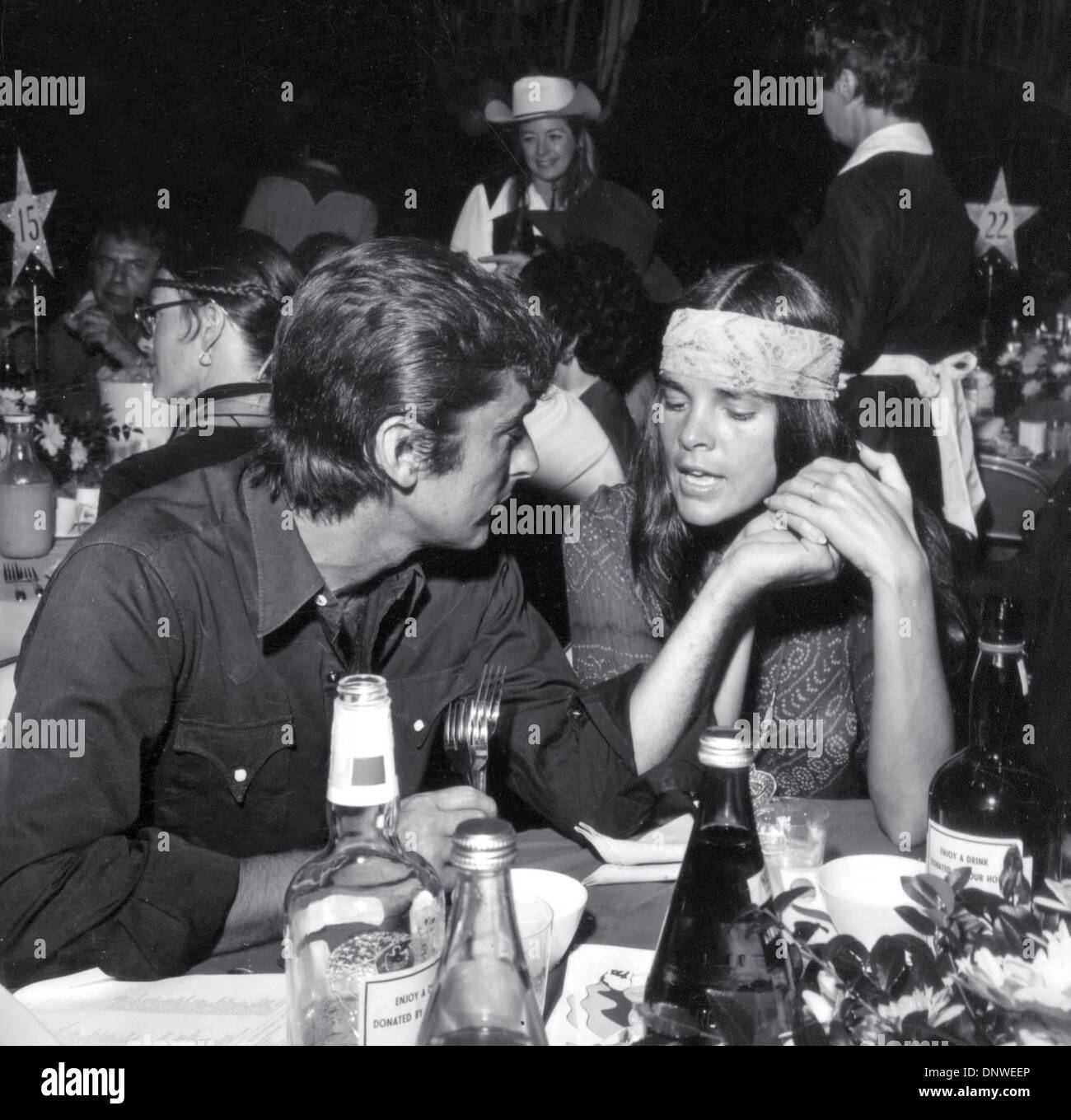 Nov. 18, 2002 - CALIFORNIA, USA - ROBERT EVANS AND ALI MACGRAW .. NATE ...