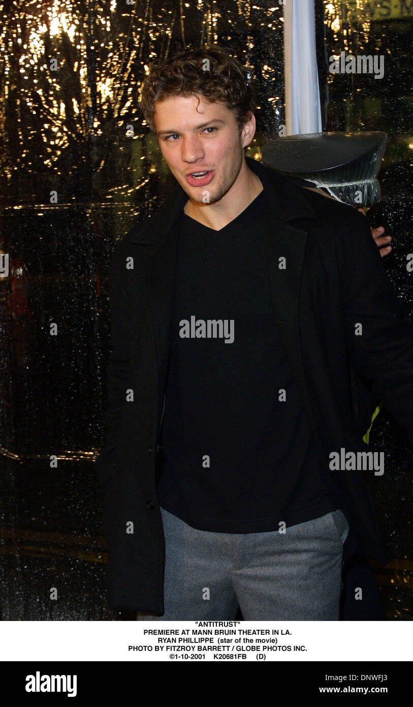 Antitrust 2001 ryan phillippe hi-res stock photography and images - Alamy