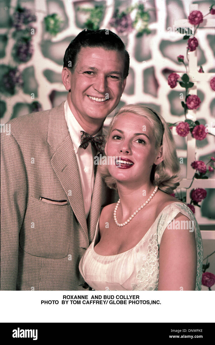 Jan. 17, 2001 - ROXANNE AND BUD COLLYER. TOM CAFFREY/(Credit Image ...