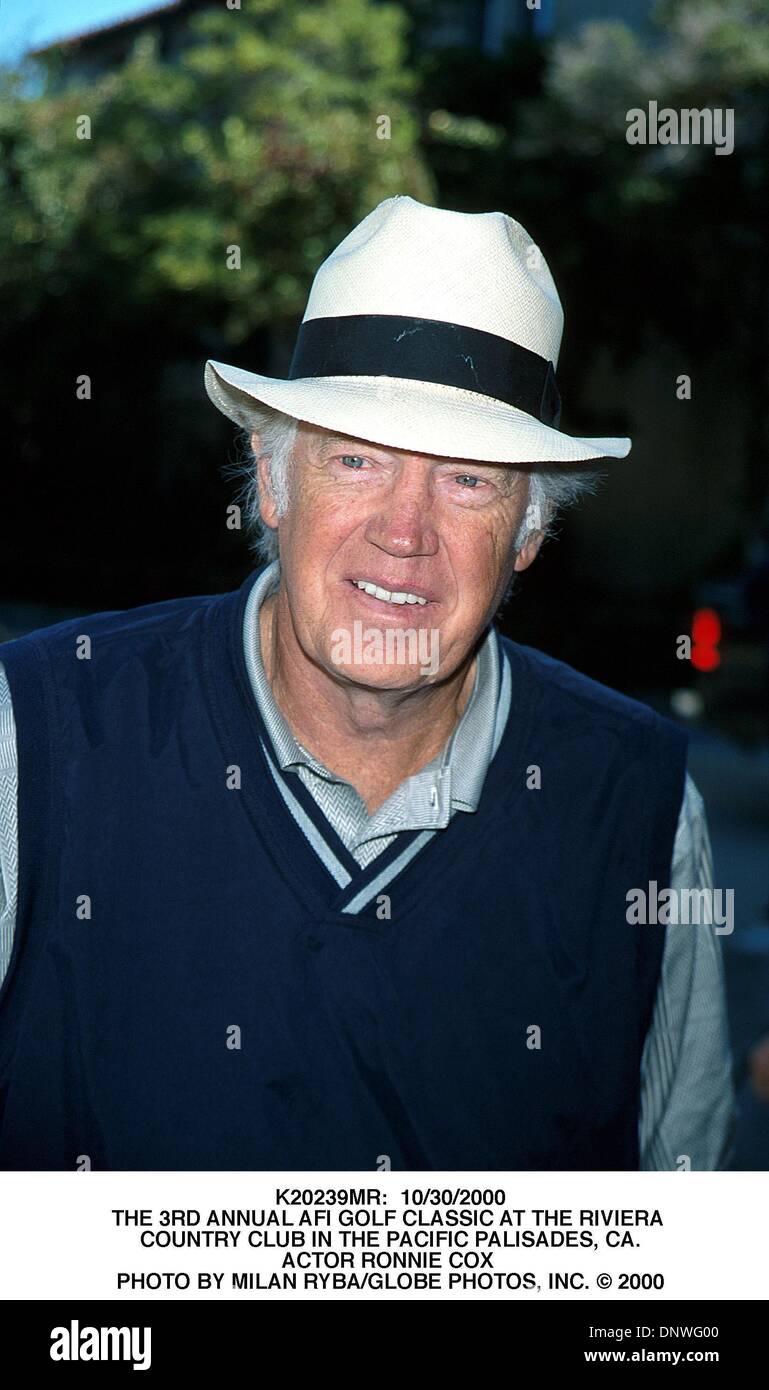 May 9, 2001 - K20239MR: 10/30/2000.THE 3RD ANNUAL AFI GOLF CLASSIC AT ...