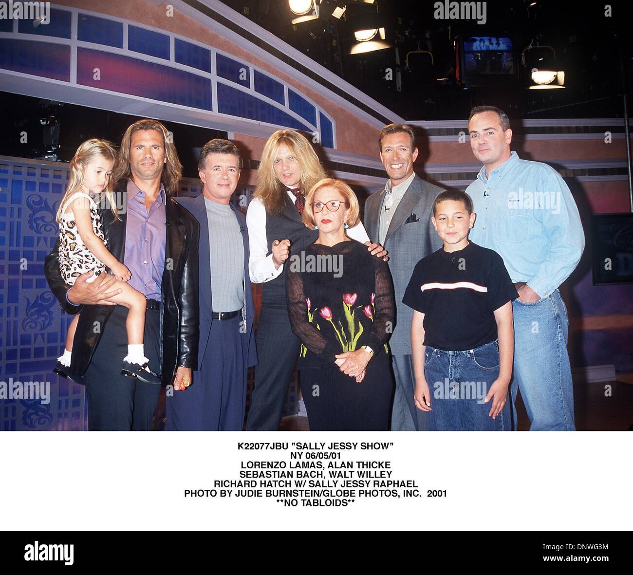 June 5, 2001 - K22077JBU ''SALLY JESSY SHOW''.NY 06/05/01.LORENZO LAMAS ...