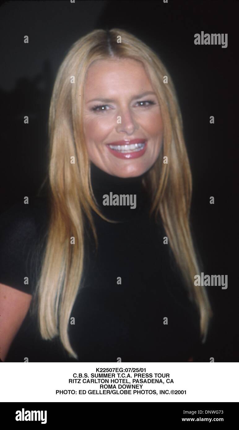 July 25, 2001 - K22507EG:07/25/01.C.B.S. SUMMER T.C.A. PRESS TOUR.RITZ ...